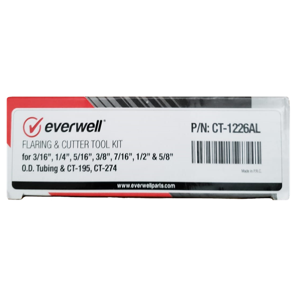 FLARING & CUTTER TOOL KIT FOR 3/16"...(CT-1226AL) | Total Cool Solutions